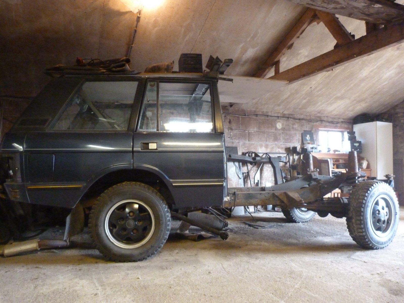 Range Rover Classic barn: Range Rover Classic convertible ....
